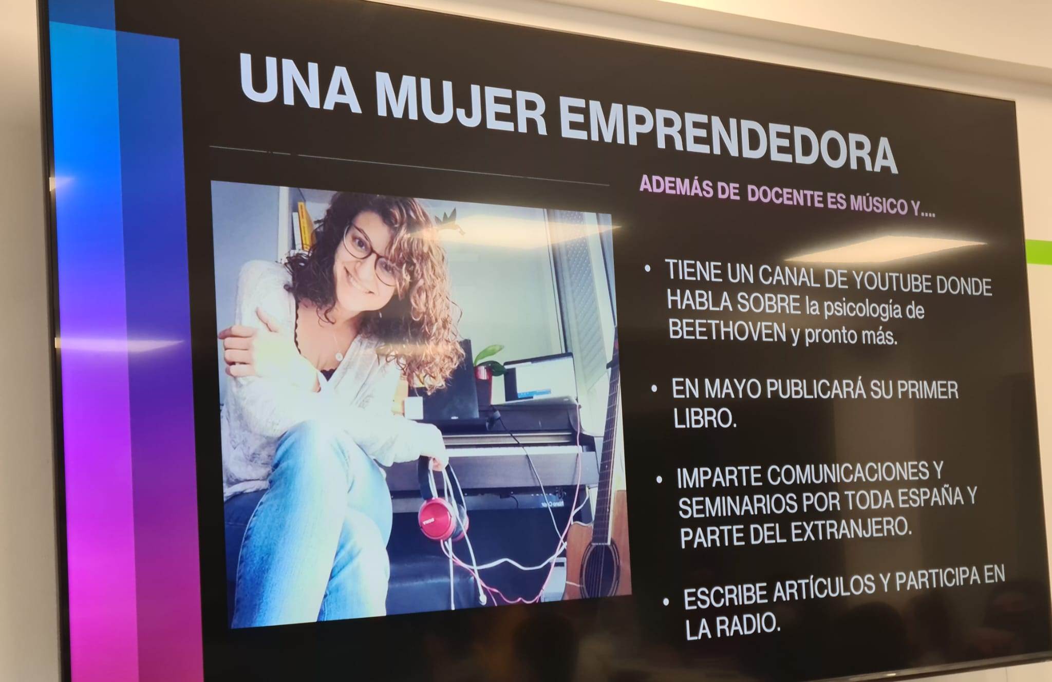 Abi Gale en el IES. Programa de Aulas Profesionales de Emprendimiento ...